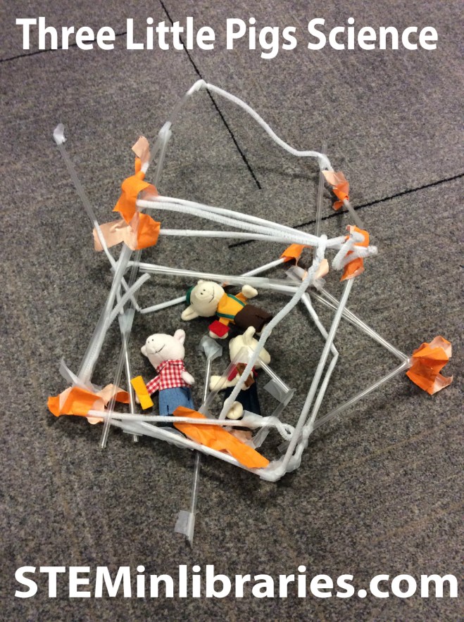 Week Twenty-Seven: Three Little Pigs Science | STEM in Libraries