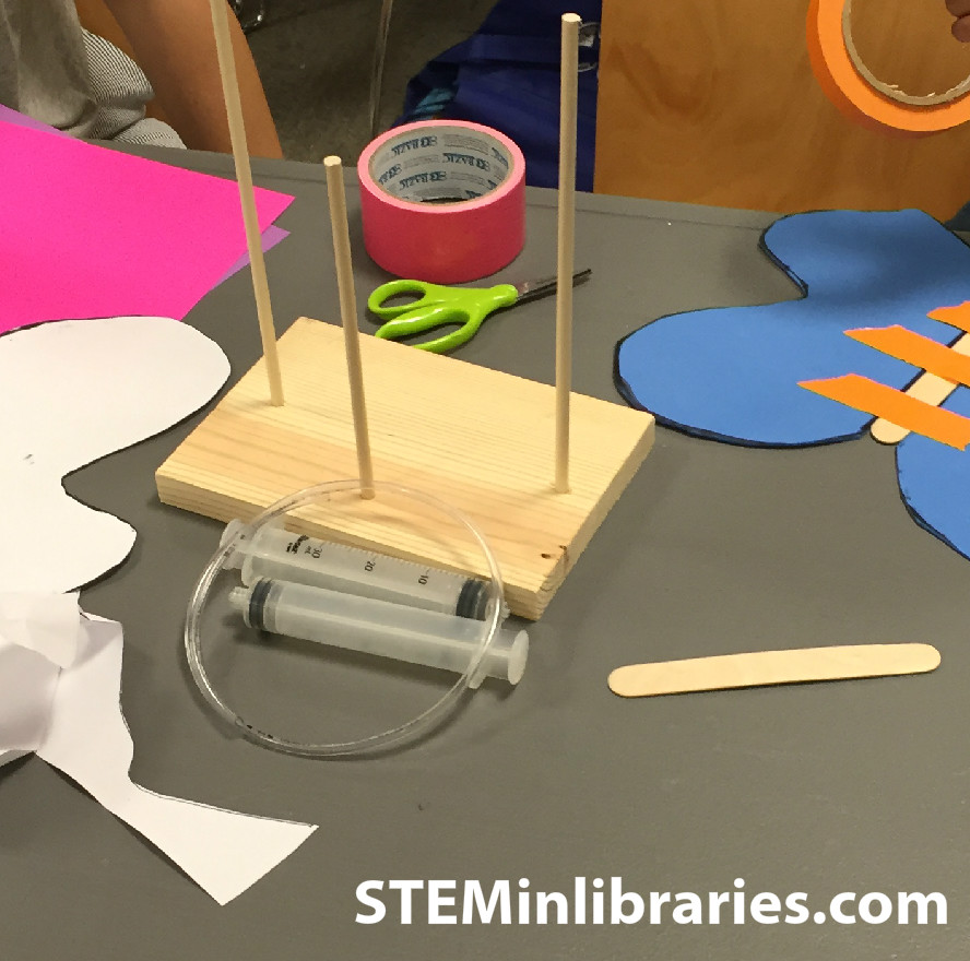 REVISITED! Week Thirty-Three : Hydraulic Butterflies | STEM in Libraries